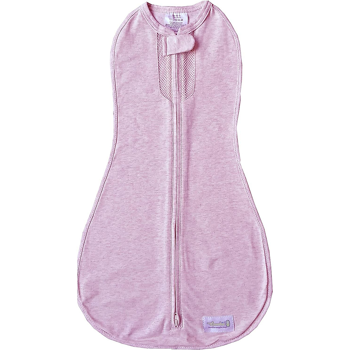 Woombie Air Nursery Swaddling Blanket - for Babies Up to 3 Months - Vented (Pink Posey, 5-13 lbs)