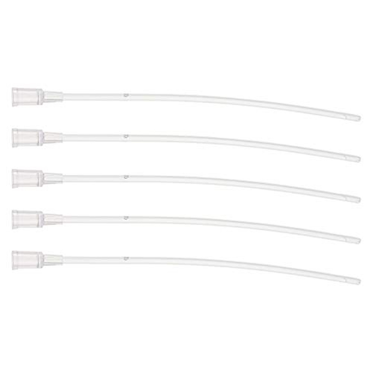 balacoo 5pcs Pet Medicine Feeder Reuseable Plastic Baby Parrot Tablet Dispenser Young Birds Milk Feeding Tube for Small Animals Young Cockatiel Budgie Birds Transparent