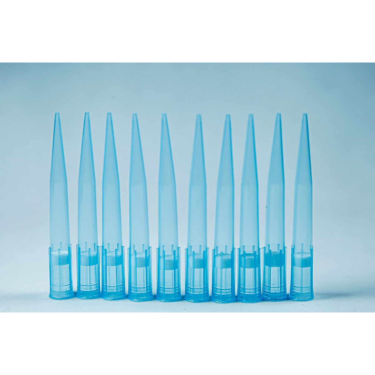 TYQILIN Sterile 1000ul Filtering Pipette Tips - Universal Filter Pipette Tips - Racked,RNase/DNase Free & Pyrogen Safe, Clear, 100 Tips/Rack Pk x 10 Racks（1000 Tips）