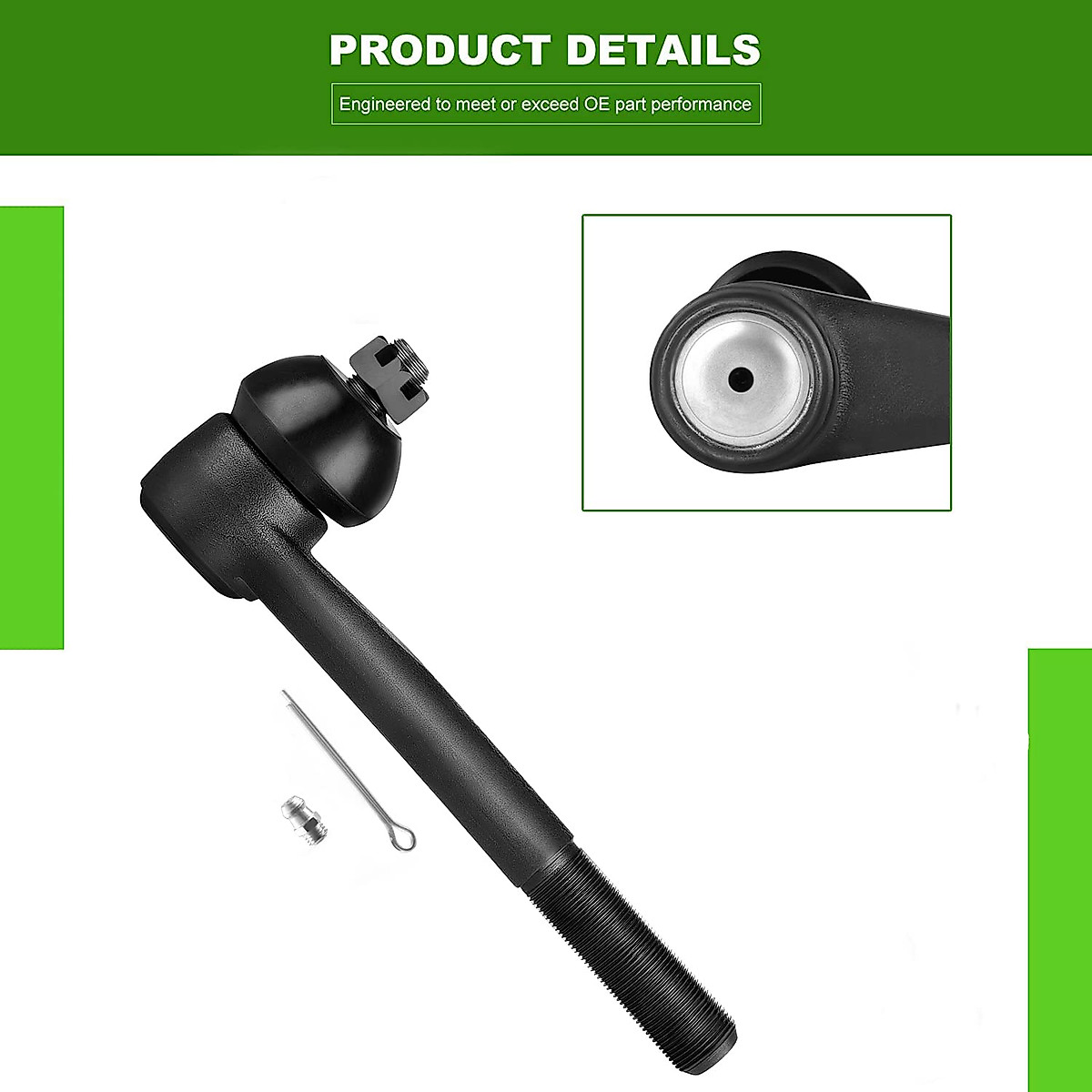 SCITOO 8pcs Front Suspension Kit Inner Outer Tie Rod End Lower Upper Ball Joint Fit 1987-1991 for Chevy Blazer K5 Blazer K10 K20 Suburban V10 V20 for GMC Jimmy K1500 K2500