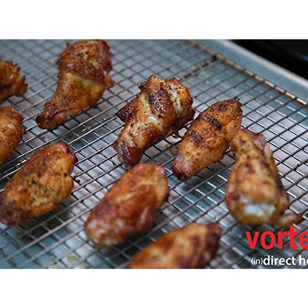 VORTEX (IN)DIRECT HEAT for Charcoal Grills, Medium Size - For Weber Kettle 22 26.75 WSM Smokey Mountain XL Kamado XL Big Green Egg