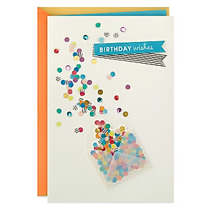 Hallmark Birthday Card (Envelope with Confetti)
