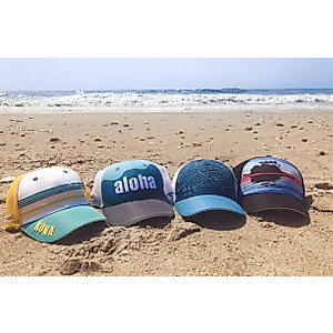 Headsweats Performance Adjustable Trucker Hat for Men and Women, Wave Chaser, One Size