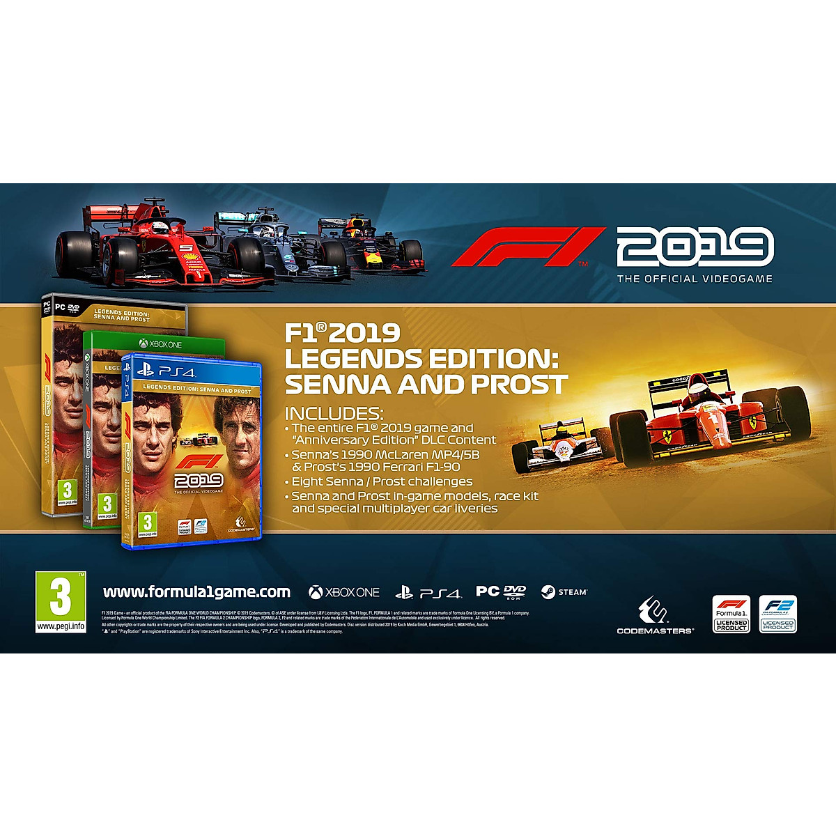 F1 2019 - Legends Edition (PS4)