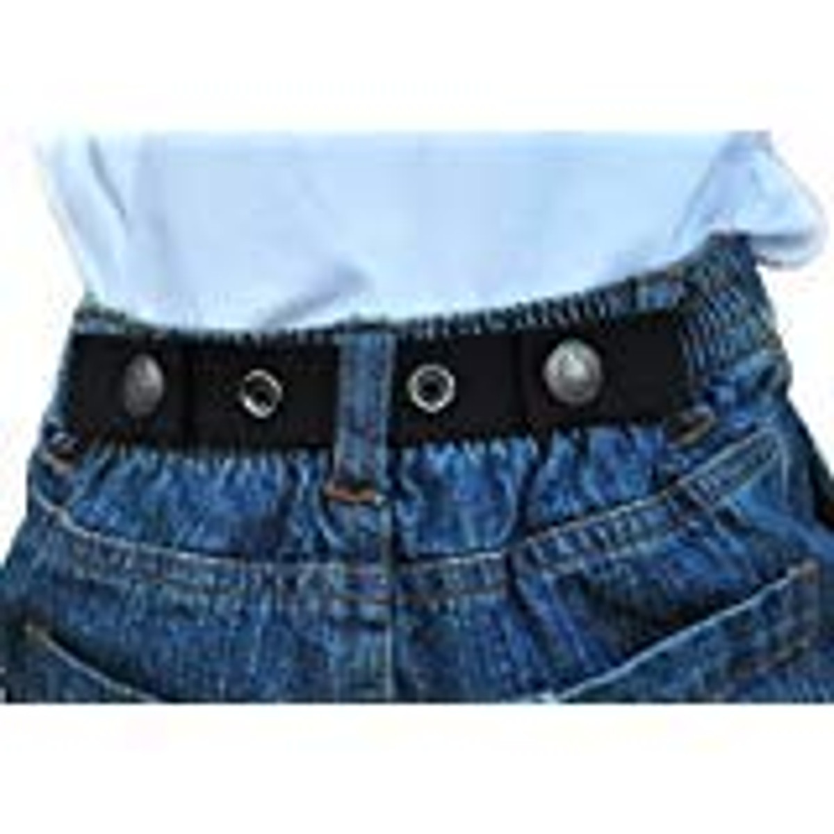 Dapper Snapper Baby & Toddler Adjustable Belt (Black)