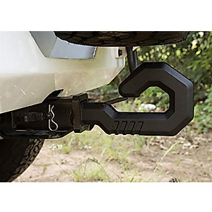 Rugged Ridge | Elite Giga Hook, Black, 2 inch Receiver | 11237.20