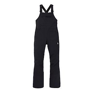 Burton Womens Avalon Bib Pant, True Black New, X-Large