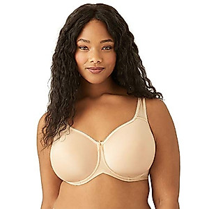 Wacoal Womens Basic Beauty Contour T-shirt Bras, Sand, 36D US