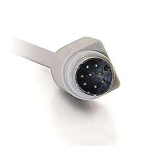 C2G 02318 8-Pin Mini-DIN M/M Serial RS232 Cable, Beige (10 Feet, 3.05 Meters), Laptop