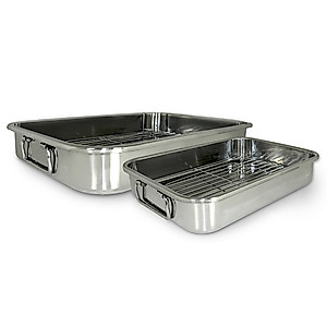 Cook Pro 4-Piece All-in-1 Lasagna and Roasting Pan