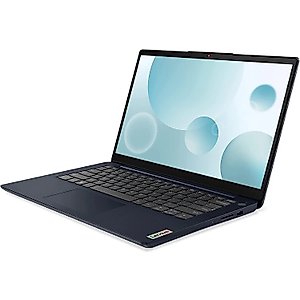 Lenovo 2023 IdeaPad 3 14” FHD IPS Laptop 10-Core 12th Intel i5-1235U Iris Xe Graphics 16GB DDR4 512GB NVMe SSD WiFi AX HDMI USB-C w/DP Webcam Backlit Keyboard Fingerprint Windows 11 Home w/RE USB