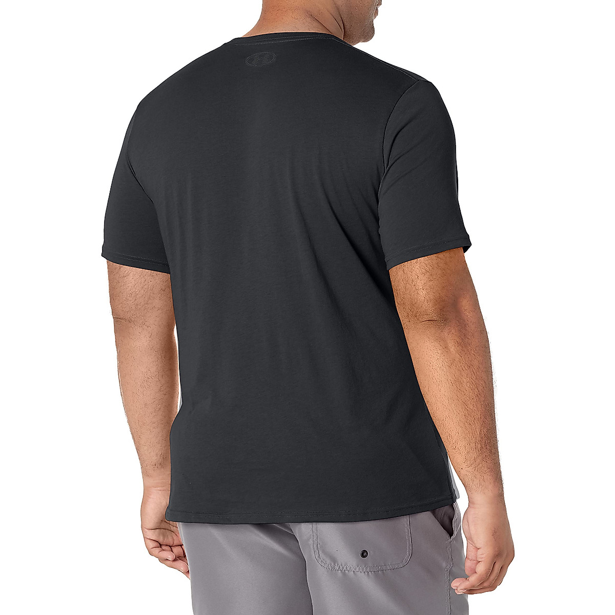 Under Armour Men's UA Sportstyle Left Chest Short Sleeve Shirt LG Black