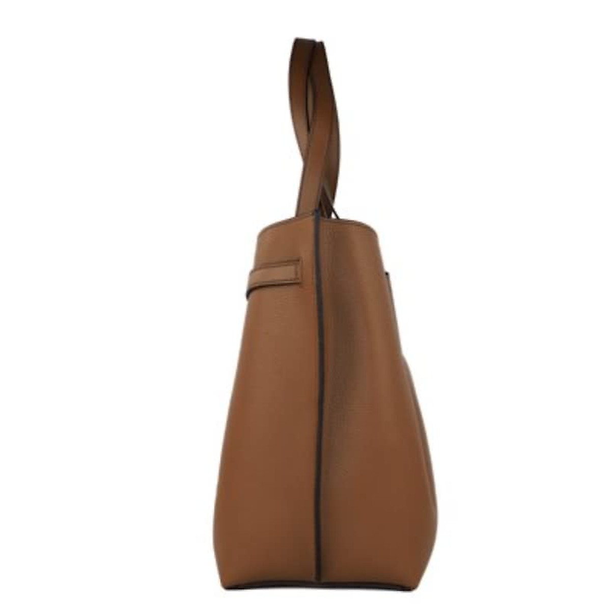 Michael Kors Emilia Large Triple Compartment Shoulder Bag Leather Tote Luggage