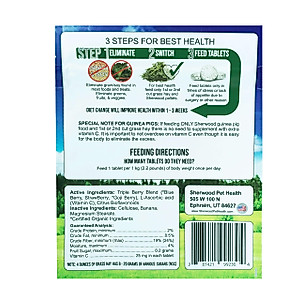 Tripleberry Vitamin C and Bioflavonoids by Sherwood Pet Health (100 Tablets - 60 Grams)