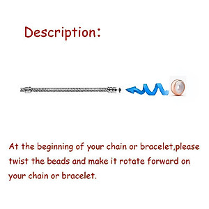 ARTCHARM Rose Gold 4pcs Rubber Charm Stopper Spacer Bead 925 Sterling Silver for Charm Bracelets