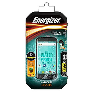 Energizer H5505 4G LTE GSM Unlocked Volte 32GB Android Worldwide Shock Water Proof IP68 Dual Sim (NO Verizon Boost) 16MP