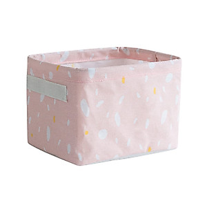 Alipis Desktop Storage Container Cotton Storage Basket 1pc Laundry Storage Container Cloth Storage Basket Sundries Storage Basket Desktop Clothes Cosmetics Storage Basket