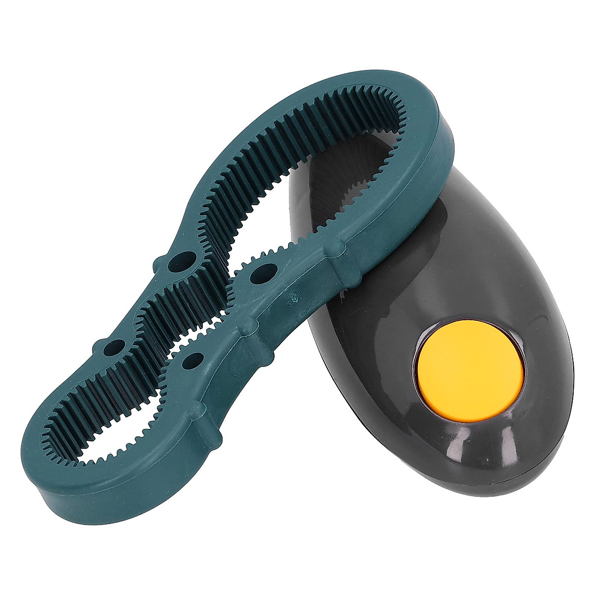 Fdit Portable Automatic Can Opener One-Touch Safety Magnetic Function Can Opener Electric Bottle Opener Black For Home Restaurant Aa Batteries