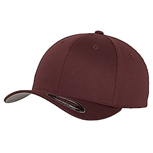 1967 Ford Thunderbird Classic Outline Design Flexfit hat Cap Small/Medium Maroon
