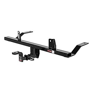 CURT 111203 Class 1 Trailer Hitch with Ball Mount, 1-1/4-In Receiver, Fits Select Subaru Impreza