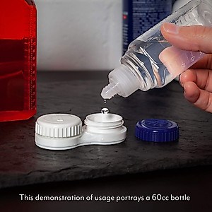 Reusable Liquid Container (30cc) - Squeezable Travel Bottle BPA-Free With Twist Cap - 10 Bottle Pack