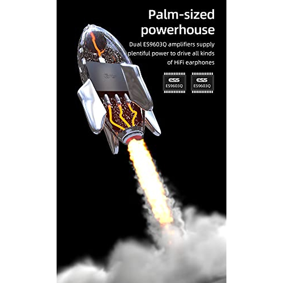 HiBy FD3 High Resolution Headphone Amp USB DAC Type-C Nearly Zero Noise Floor 3.5mm SE+2.5mm+4.4mm Balanced Headphone outputs