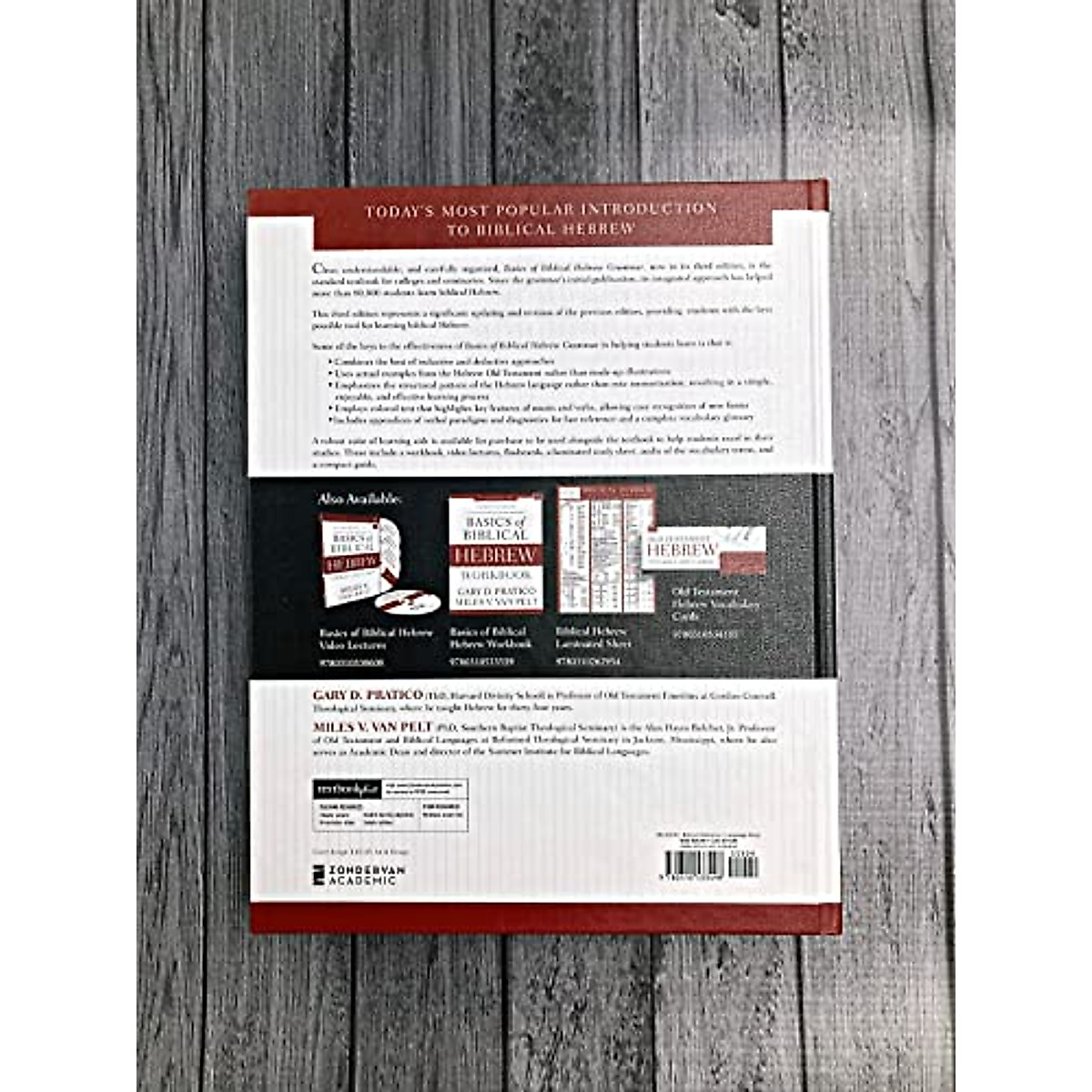 Basics of Biblical Hebrew Grammar: Third Edition (Zondervan Language Basics Series)