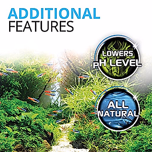 Fluval Aquatic Peat Granules, Chemical Filter Media for Freshwater Aquariums, Water Softener, 17.6 oz., A1465