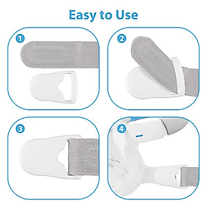 OTIWTT Headgear Clip, Magnetic Headgear Clips Compatible for AirFit AirTouch F20 F30 N20, Quick Disconnect Clips with Strong Force, 6 Pack 3 Pairs