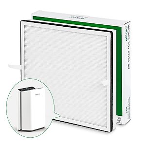 Afloia Original 3-Stage Filter, Compatible with Europa Air Purifier, Remove 99.99% Pets Hair Dander Odor Dust Smoke Mold Pollen