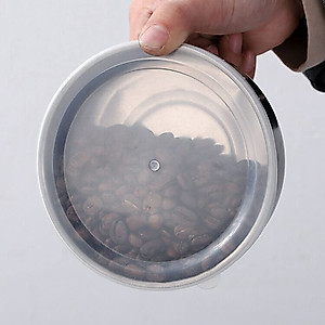 ALOEU Stainless Steel Food Storage Lunch Box Bowls with Lids - Modern, Stackable, Dishwasher Safe - 5 Pack (10cm, 12cm, 14cm, 16cm, 18cm) - FOOD STORAGE CONTAINER