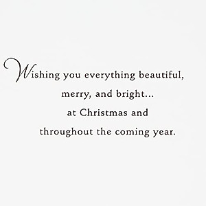 Hallmark Christmas Cards, Christmas Tree (6 Cards with Envelopes)