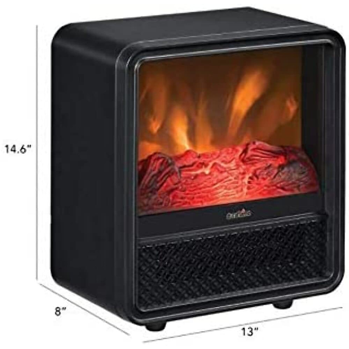 duraflame® Portable Electric Fireplace Personal Cube Space Heater