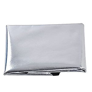 Household Garden Products Fire Pit Mat Heat Resistant Grill Deck Protector Double Sided Round Lawn Mat for Outdoor Camping(24英寸)