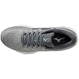 Mizuno Men’s Wave Inspire 18 Running Shoes, Ultimate Grey-Silver, 10.5