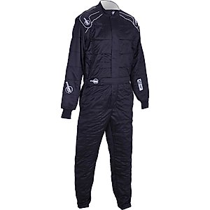 Speedway Endurance II Racing Suit, 1-Piece, Black, X-Large