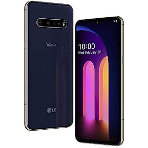 LG V60 ThinQ 5G 128GB Android Smartphone LM-V600TM (Renewed) (Classy Blue, 128GB, T-Mobile Only)