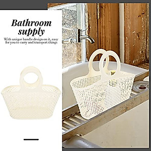 Zerodeko Portable Shower Caddy Basket: 2Pcs Toiletry Organizer Bin with Handles for Bathroom Kitchen Garden Cleaning Supplies