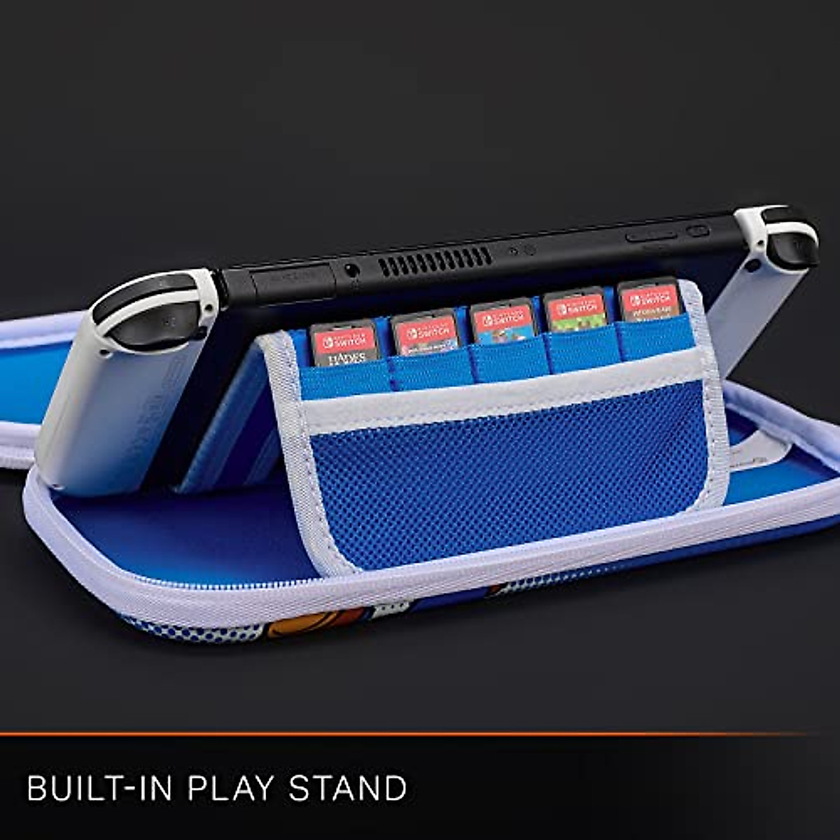 PowerA Slim Case for Nintendo Switch or Nintendo Switch Lite - Mario Pop Art, Protective Case, Gaming Case, Console Case, Accessories Storage, Officially Licensed - Nintendo Switch