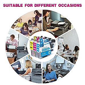 Replacement for Brother LC30293PK LC3029 XXL MFC J5830DW Ink Cartridges 3 Color Pack (LC3029C, LC3029M, LC3029Y) for Brother MFC-J5830DW MFC-J6535DW MFC-J6935DW MFC-J5830DW XL MFC-J6535DW XL Printer