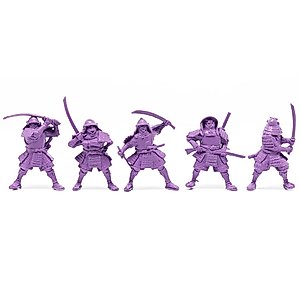 Fantasy Battles DND Action Miniatures Samurai 2 inch 1/32-5 Fantasy Figures Tehnolog Toy Soldiers