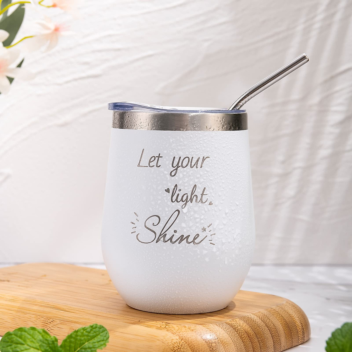 Happy Birthday Gifts for Women Spa Set Gift Basket for Best Friends Mom Unique Birthday Box Gifts for Sister Girlfriend Teacher Female Her Bday Wine Tumbler for Woman Who Has Everything