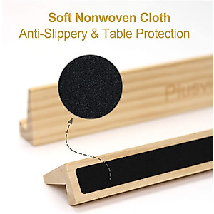 Domino Racks Set of 8, Mexican Train Dominoes Trays, Wooden Domino Holders for Mexican Train, Chickenfoot Combo, Mahjong and Other Dominoes Games13.97 x 2 x 1.18 Inches - Dominoes NOT Included