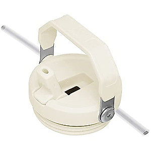 Stanley IceFlow Stainless Steel Tumbler with Straw - Vacuum Insulated Water Bottle for Home, Office or Car - Reusable Cup with Straw Leakproof Flip - Cold for 12 Hours or Iced for 2 Days (Cream)