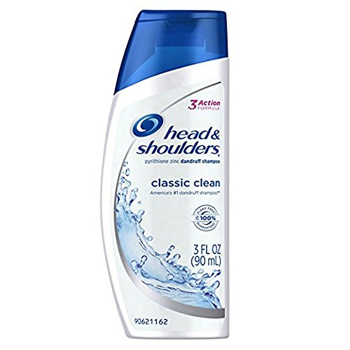 Head and Shoulders Classic Clean Anti-Dandruff Shampoo 3 oz Travel Size (Pack of 3)