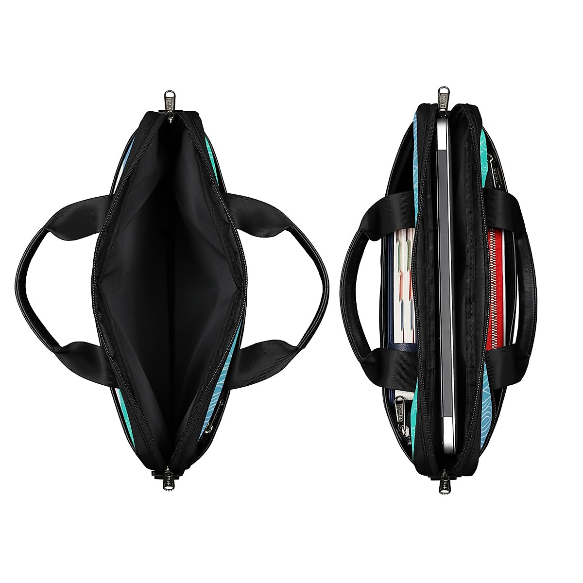 Sea Turtle Vintage Laptop Computer Bag Waterproof Shoulder Messenger Bag 13-15 inch Durable Laptop Tote Bag with Shoulder Strap Handle Lightweight Crossbody Briefcase