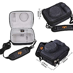 Aproca Hard Storage Carrying Protective Travel Case, for Sony Alpha a6000 / a6600 / a6500 / a6400 Mirrorless Digital Camera
