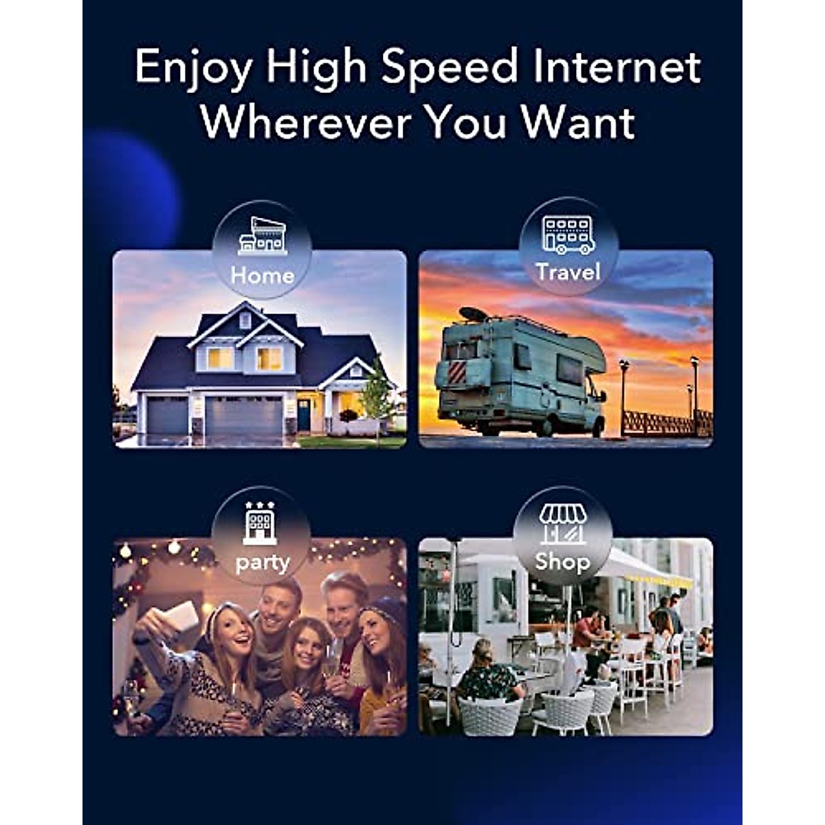 Cudy New 5G NR SA NSA AX3000 WiFi 6 CPE Router, AX3000 Dual SIM 5G Cellular Router, Qualcomm IPQ5018, SDX62, 4 x 4 MIMO, Detachable Antennas, Band Lock, VPN, Zerotier, Cloudflare, P5