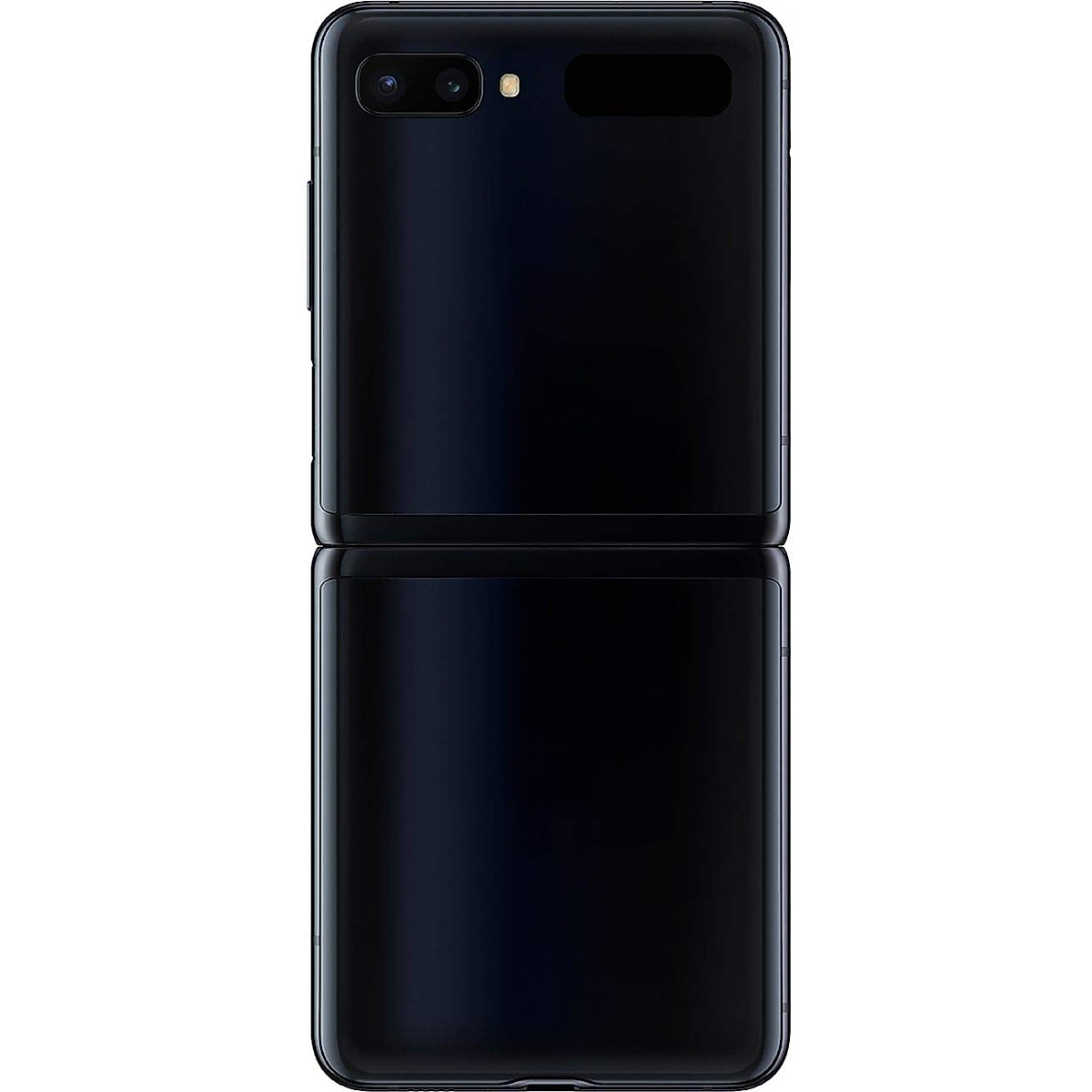 SAMSUNG Galaxy Z Flip F700U | 256GB Storage | Folding Glass Technology | AT&T Locked | Mirror Black - (Renewed)