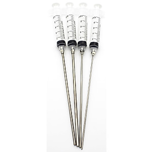 20 Pieces Dispensing Needle 6 Inch Stainless Steel Blunt Tip Luer Connector Stainless Steel Blunt Needles (8, 10, 12, 14 Gauge)